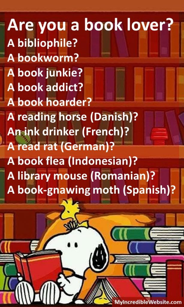 Booklover - Bibliophile - Bookworm – Book Marketing Bestsellers