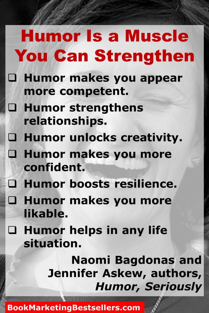 Humor: A Muscle You Can Strengthen – Book Marketing Bestsellers