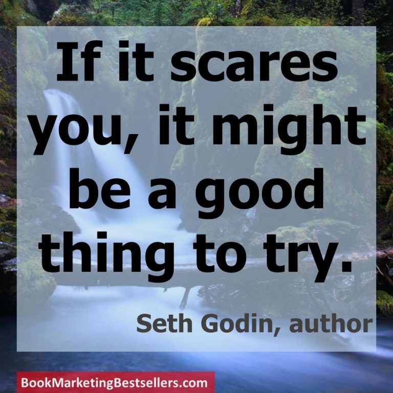 Seth Godin: Try It If It Scares You – Book Marketing Bestsellers